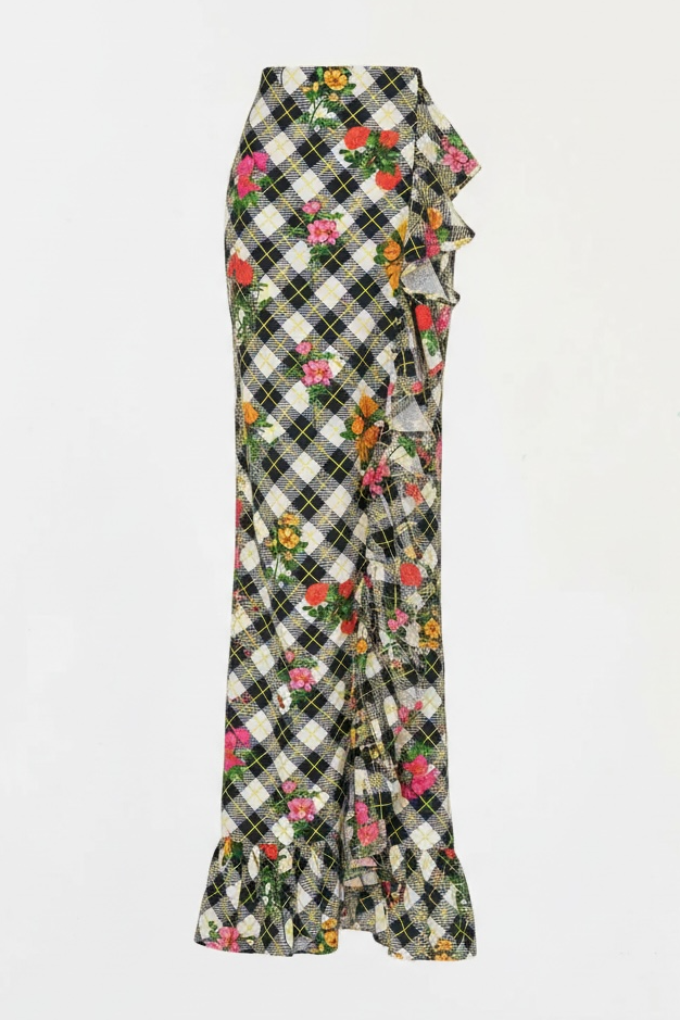 Ruffle Power Pareo™ | Silk Dupioni – Coniglio Palm Beach